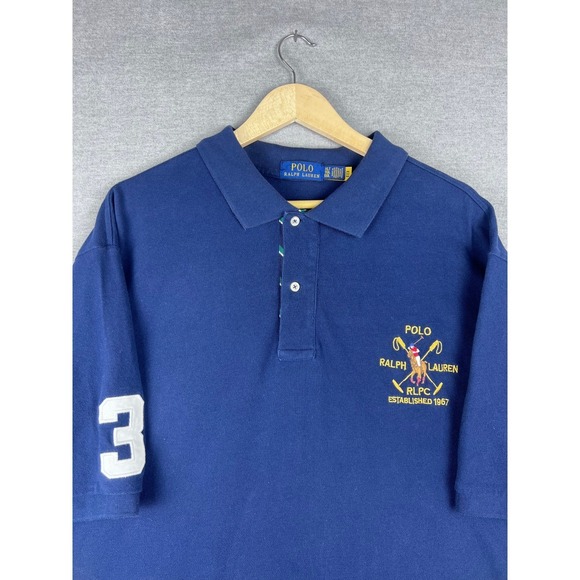 Polo Ralph Lauren | Shirts | Polo Ralph Lauren Mens Xlt Navy Blue Rlpc ...